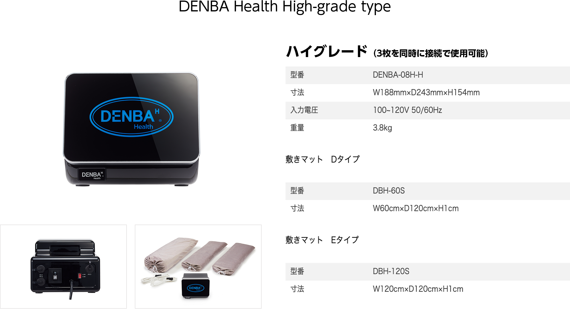 DENBA HEALTH(デンバヘルス)世界45カで特許を取得。広範囲360度が電位空間 | ㈱神戸メディケア